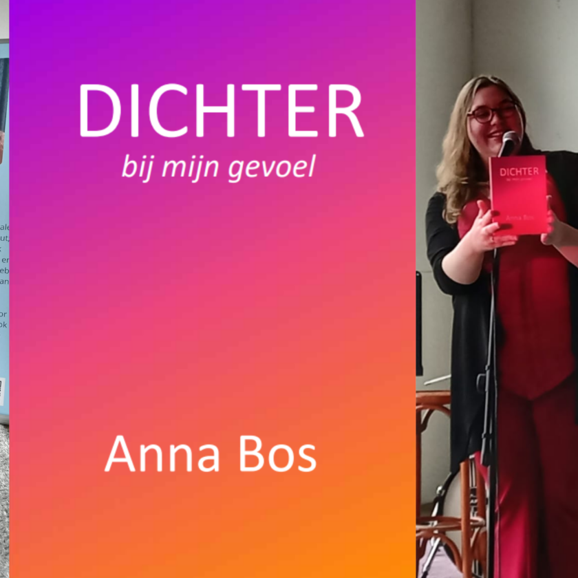 Eerste gedichtenbundel van Almeerse schrijfster Anna Bos is een feit ...
