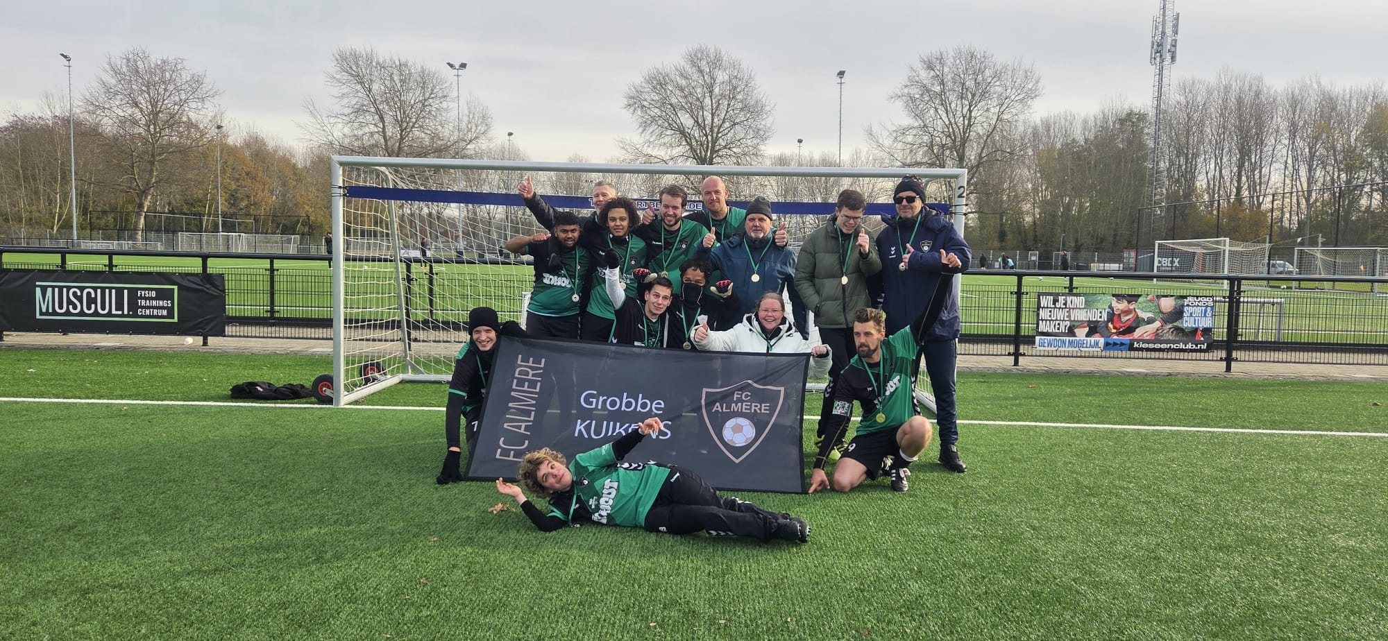 G Team FC Almere glansrijk kampioen en de beste ploeg in hun afdeling ...